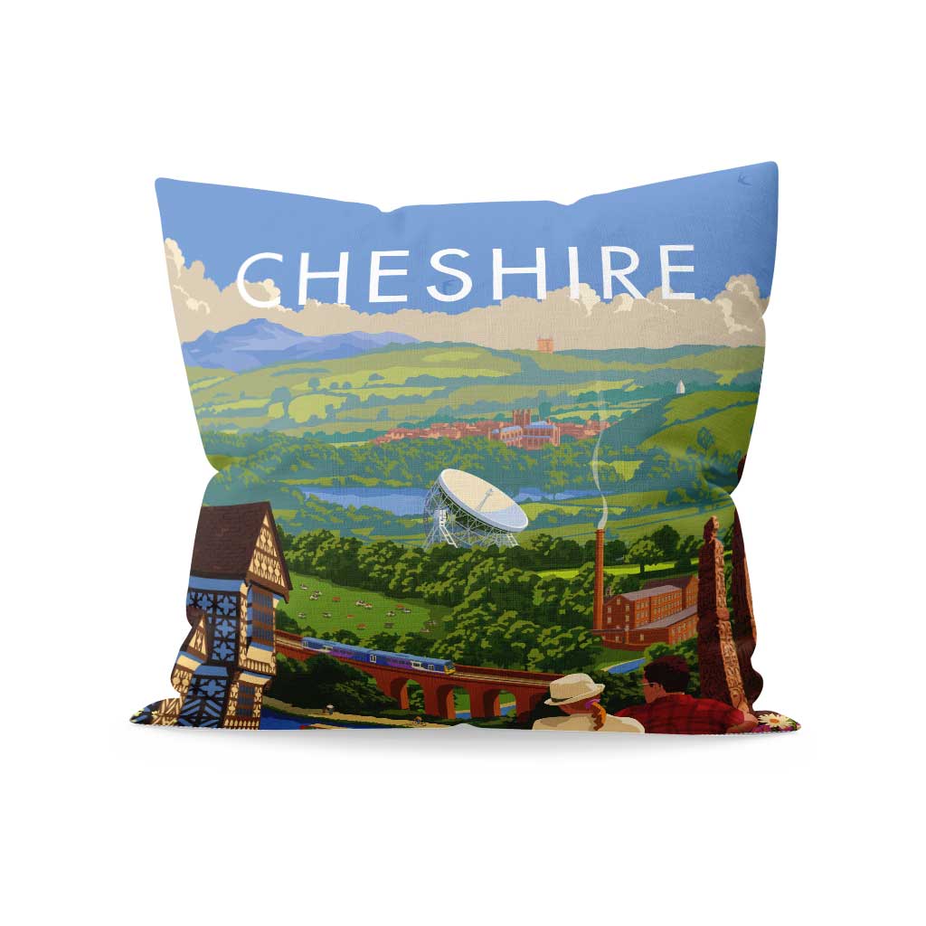 Cheshire Cushion – Stephen Millership - The Art of Travel