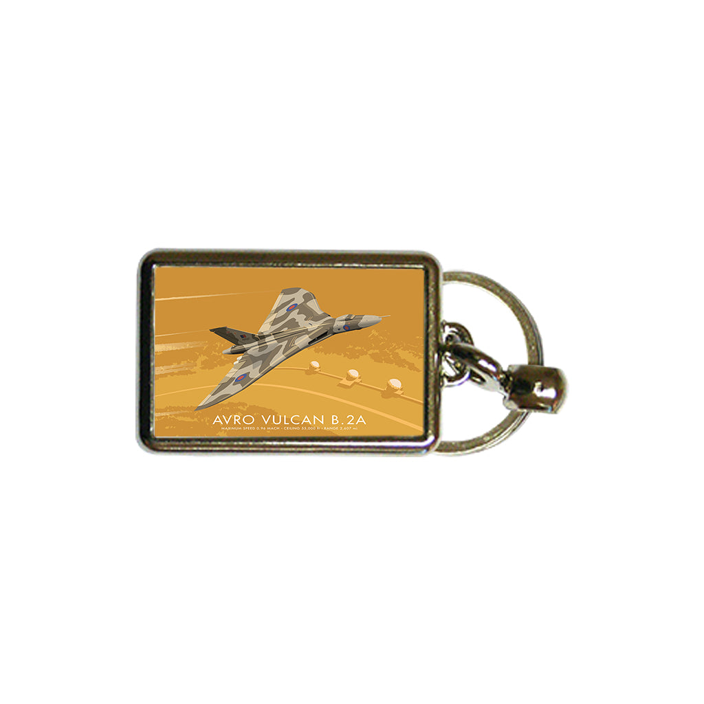 Arvo Vulcan Metal Keyring – Stephen Millership - The Art of Travel