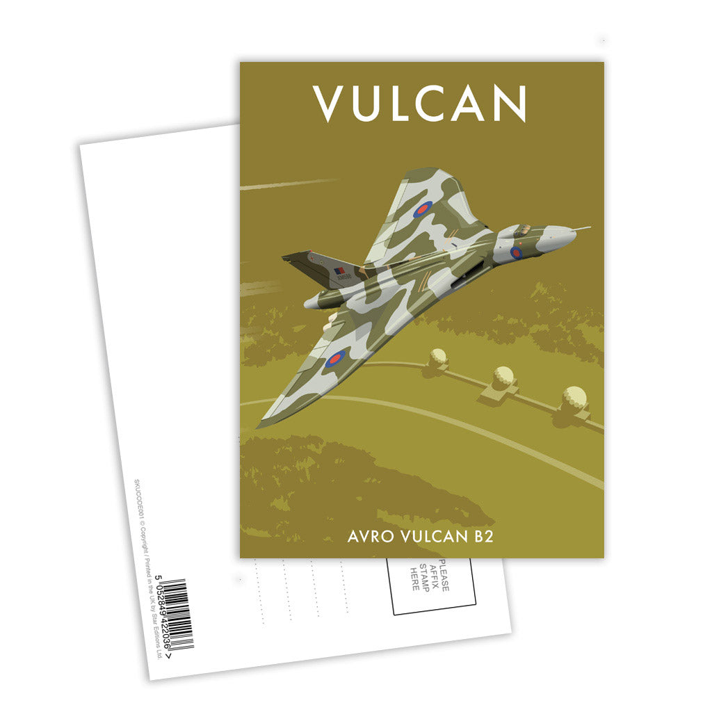 Vulcan, Avro Vulcan B2 Postcard Pack of 8 – Stephen Millership - The ...