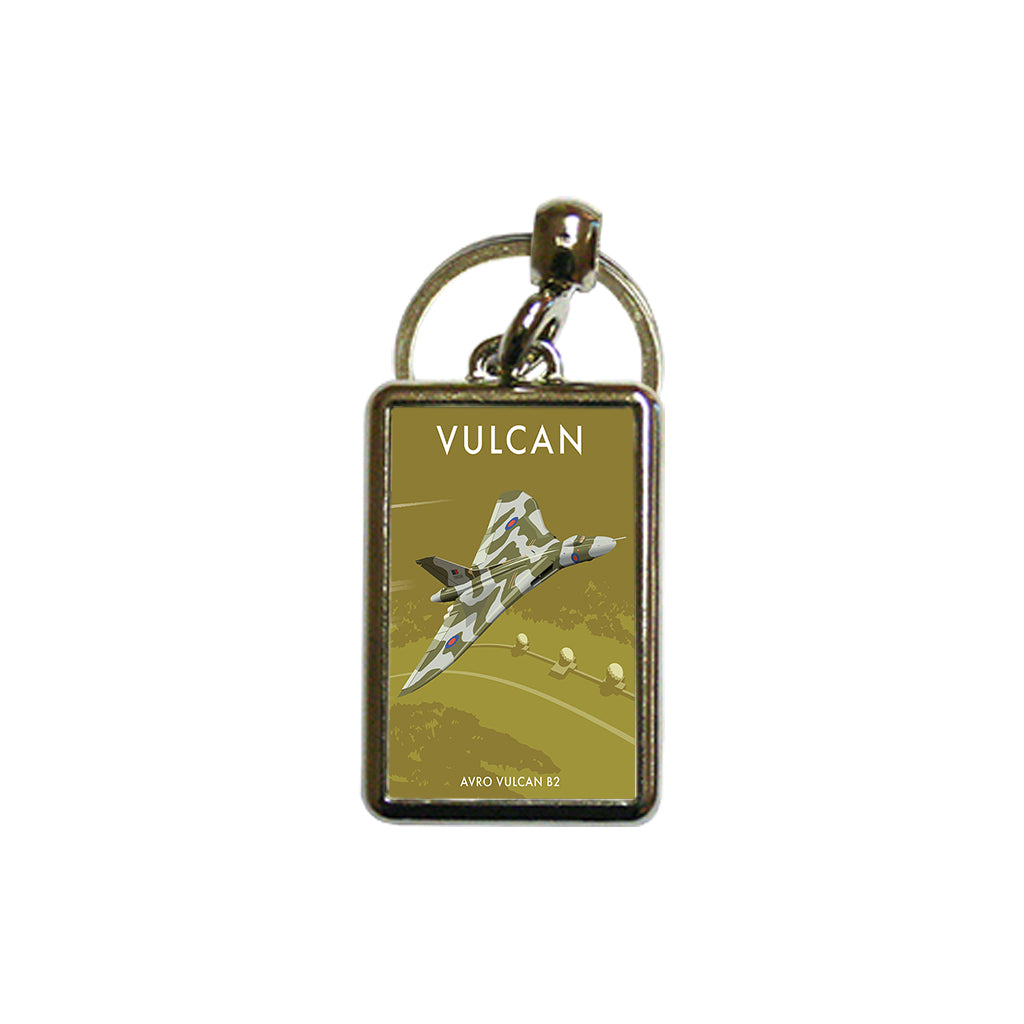 Vulcan, Avro Vulcan B2 Metal Keyring – Stephen Millership - The Art of ...