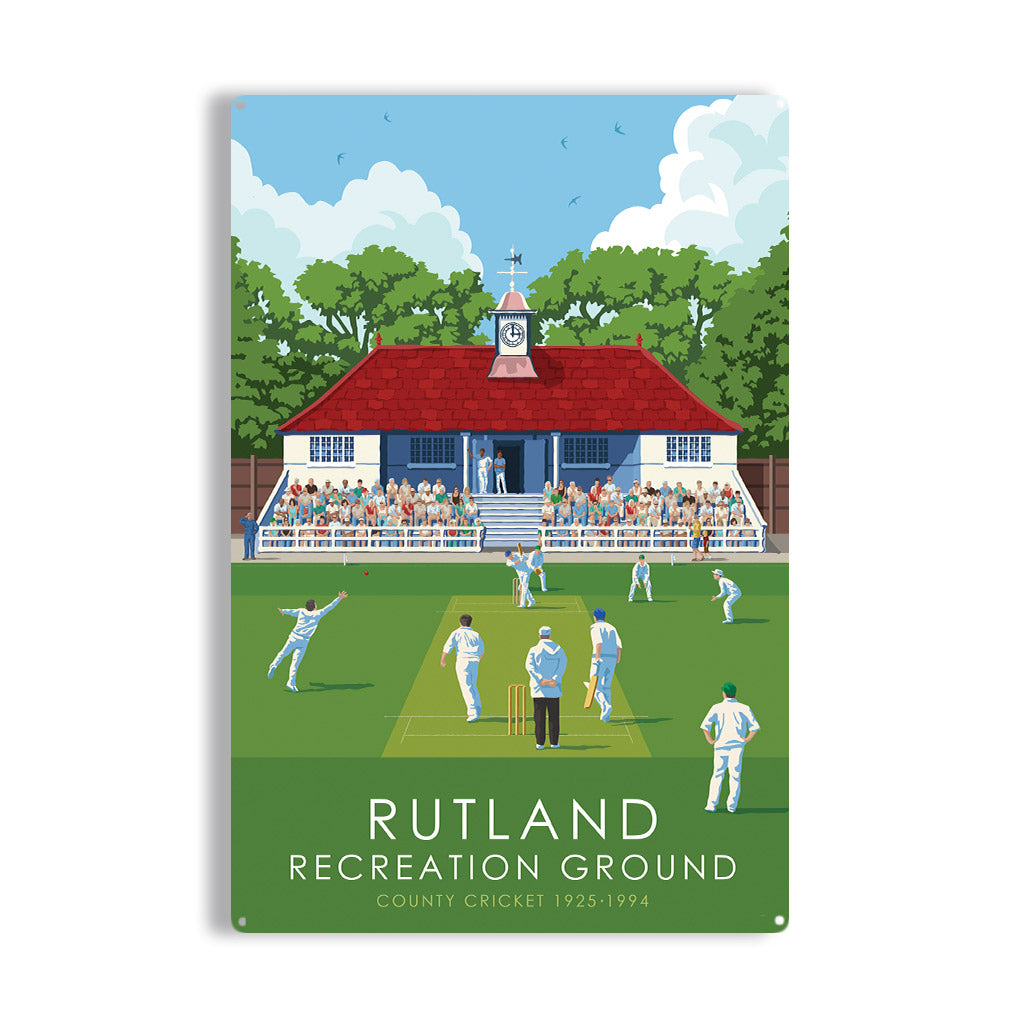 Rutland Recreationg Ground Metal Sign – Stephen Millership - The Art of ...