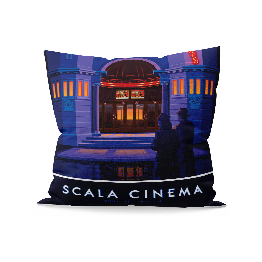 Scala Cinema, Ilkeston Cushion – Stephen Millership - The Art of Travel