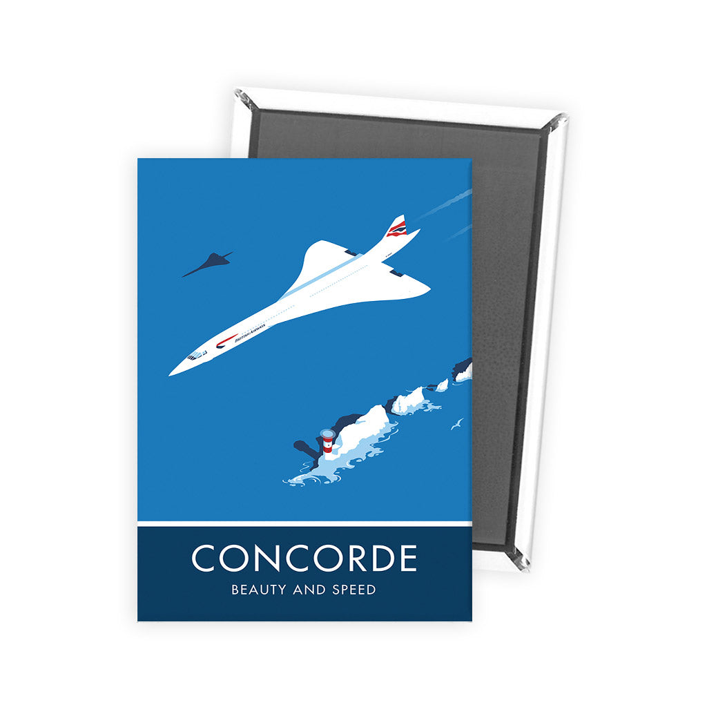 Concorde Magnet – Stephen Millership - The Art of Travel