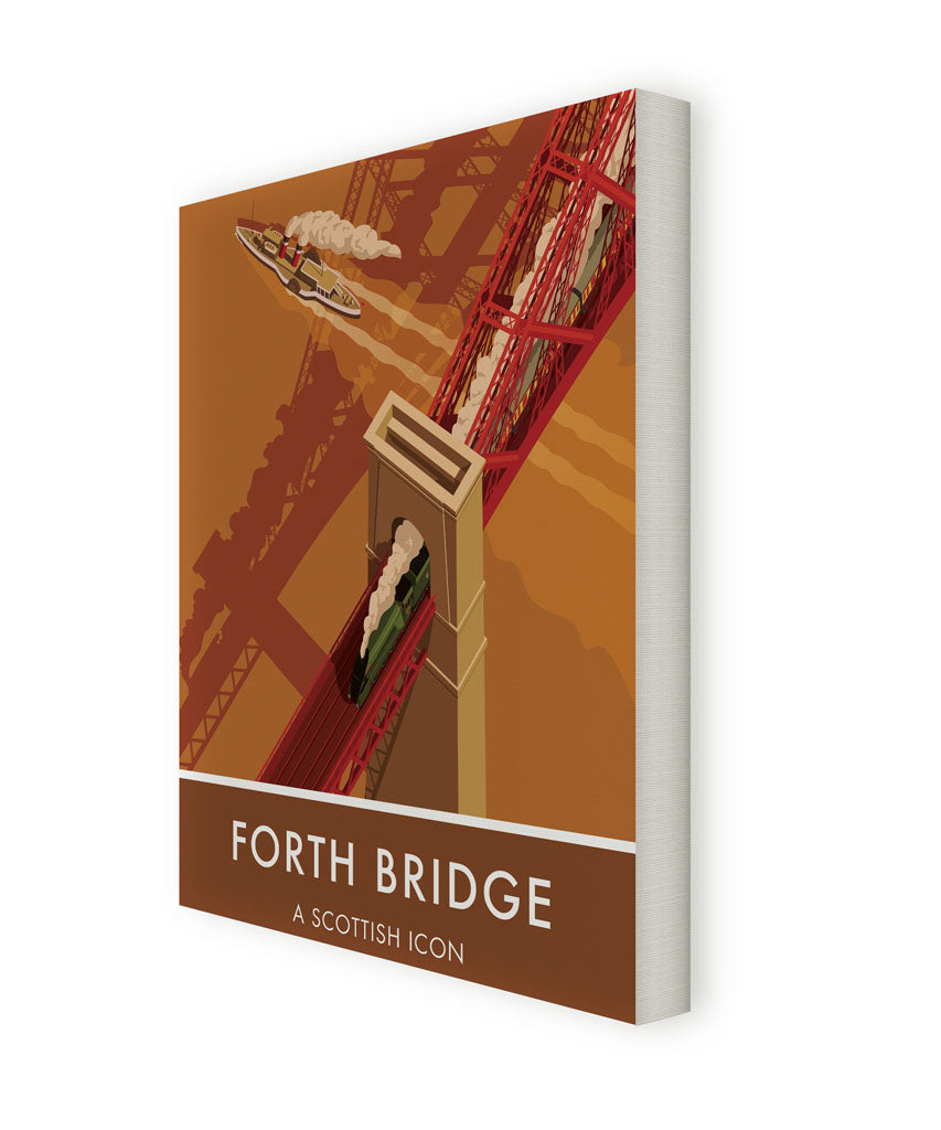 Forth Bridge Canvas – Stephen Millership - The Art of Travel