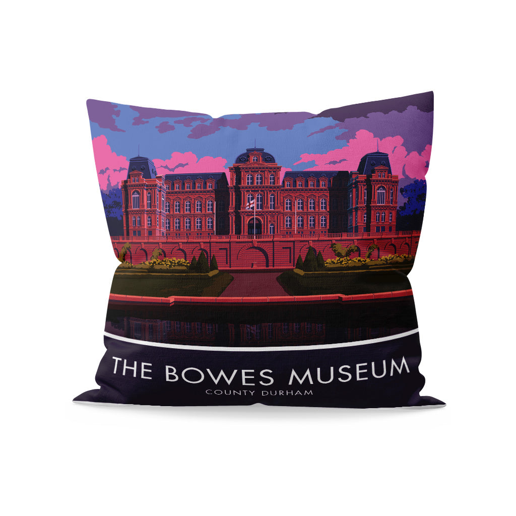 The Bowes Museum Cushion – Stephen Millership - The Art of Travel
