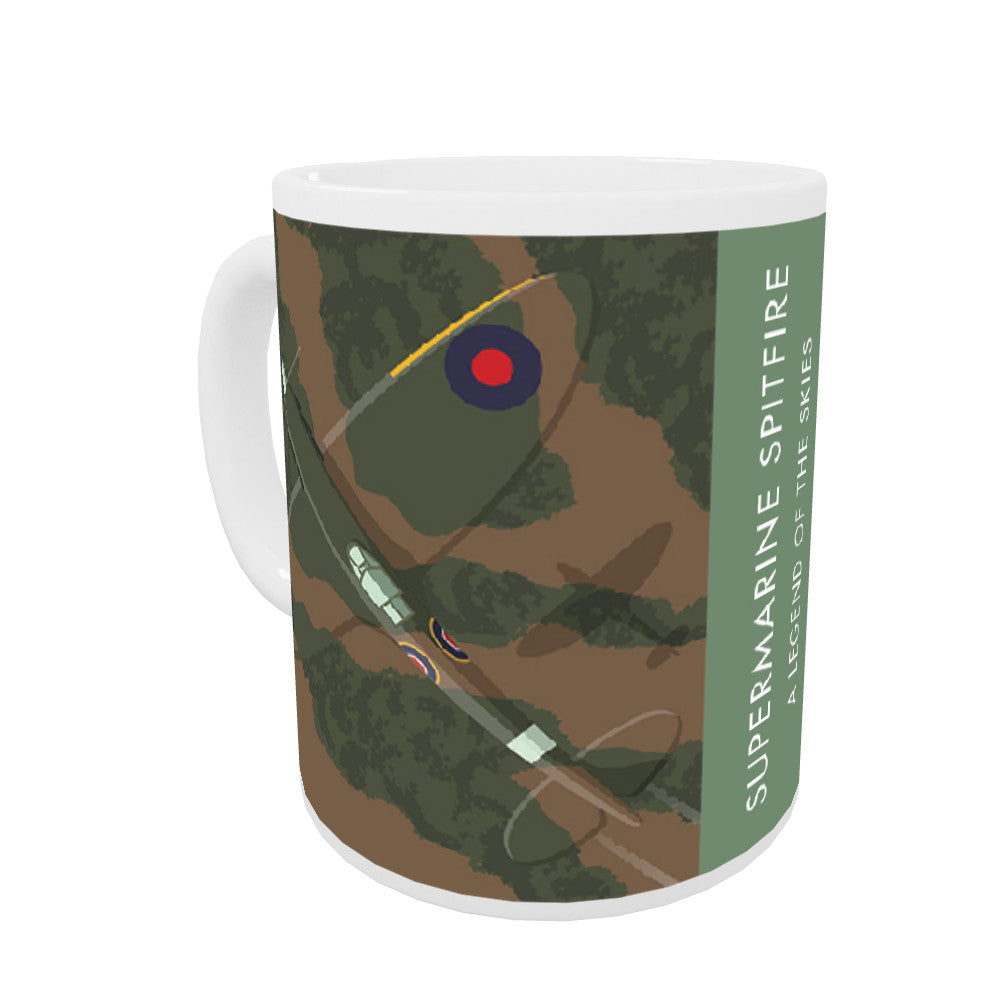Supermarine Spitfire - Mug – Stephen Millership - The Art of Travel