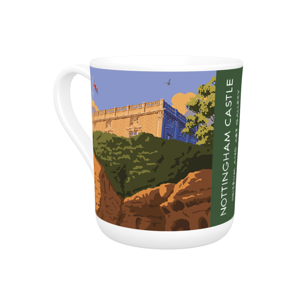 Nottingham Castle, Nottingham - Bone China Mug – Stephen Millership ...