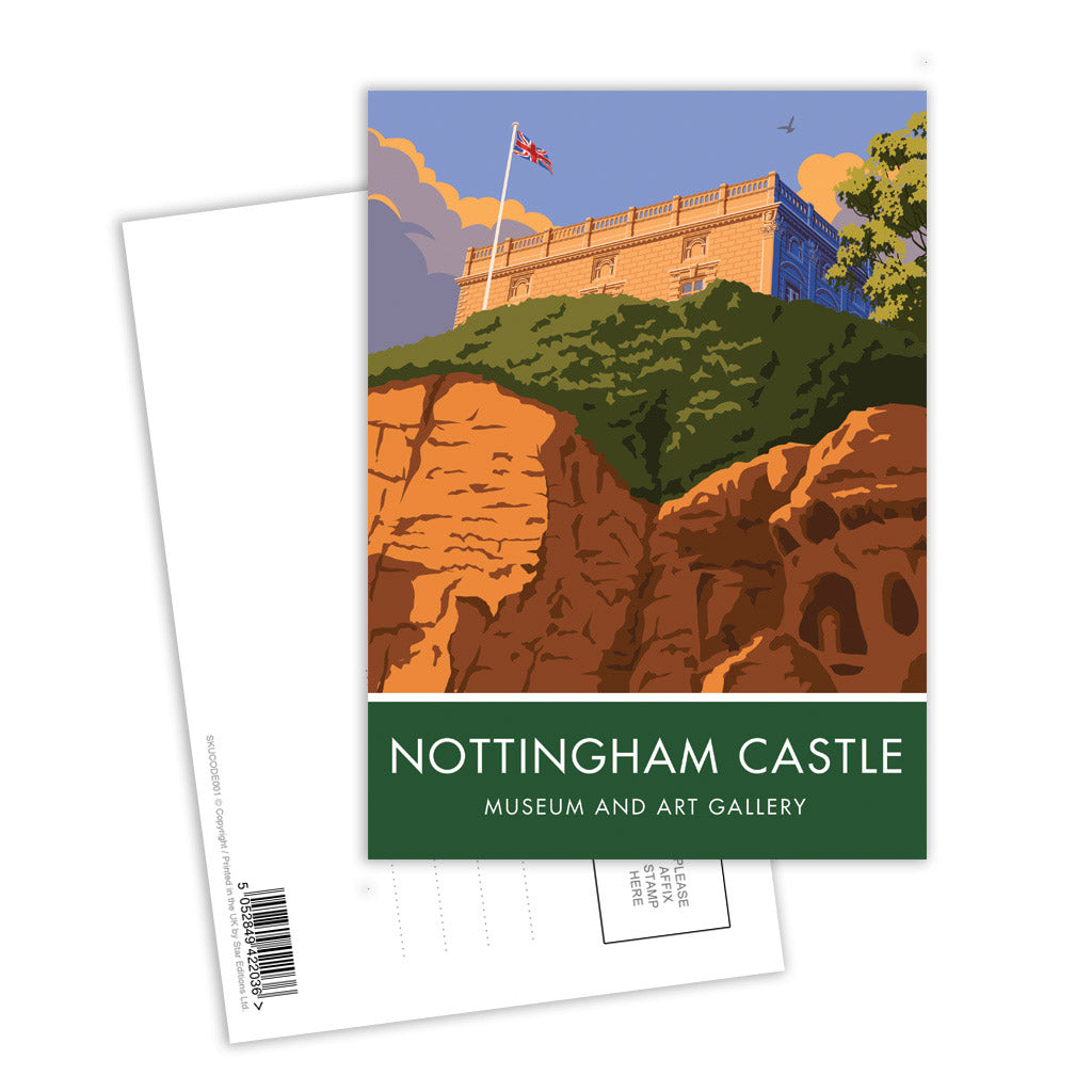 Nottingham Castle Postcard Pack of 8 – Stephen Millership - The Art of ...
