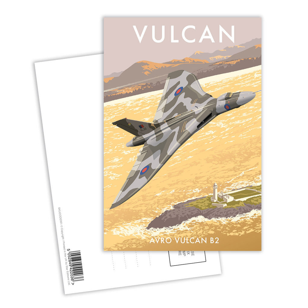 Vulcan, Avro Vulcan B2, London Postcard Pack of 8 – Stephen Millership ...