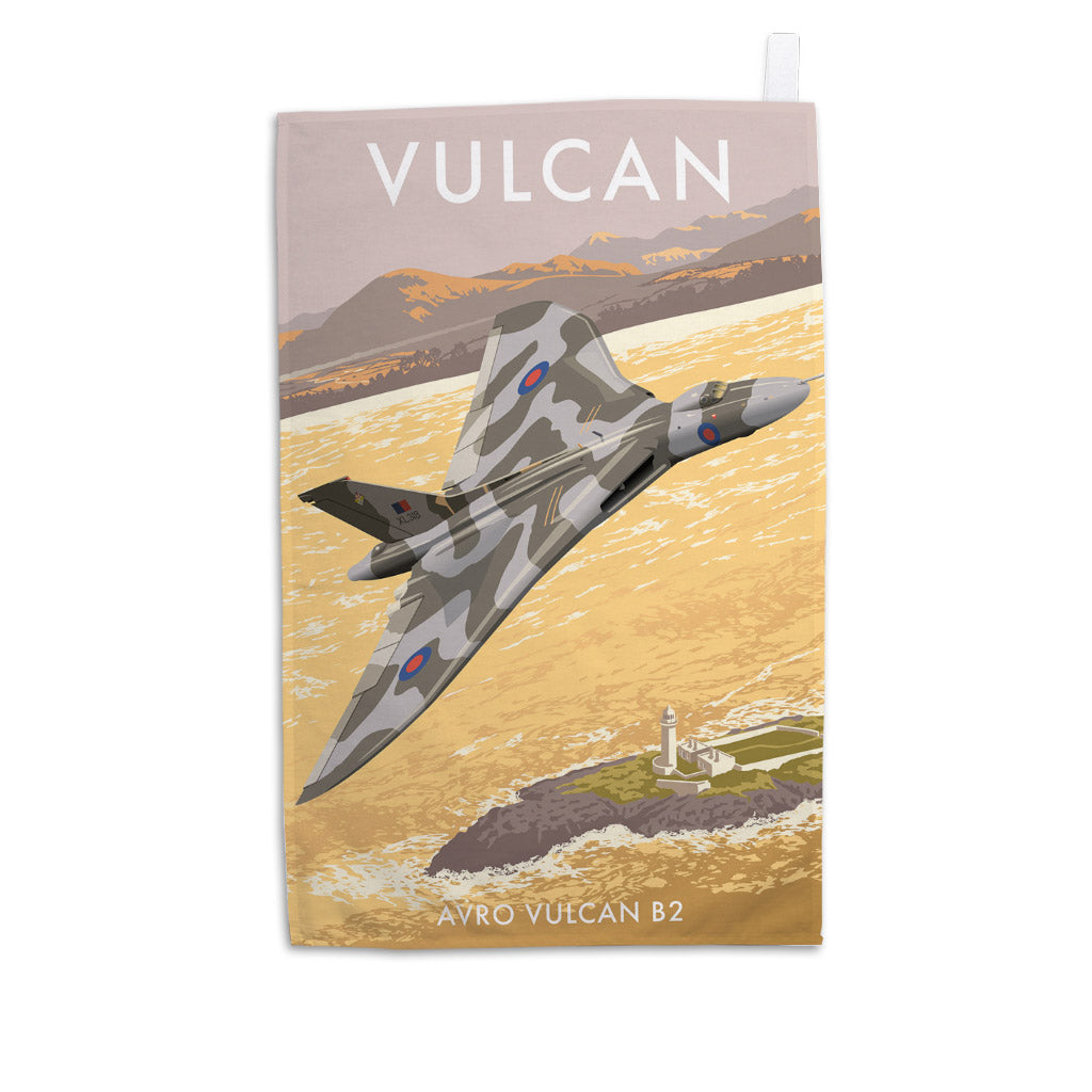 Vulcan, Avro Vulcan B2, London Tea Towel – Stephen Millership - The Art ...