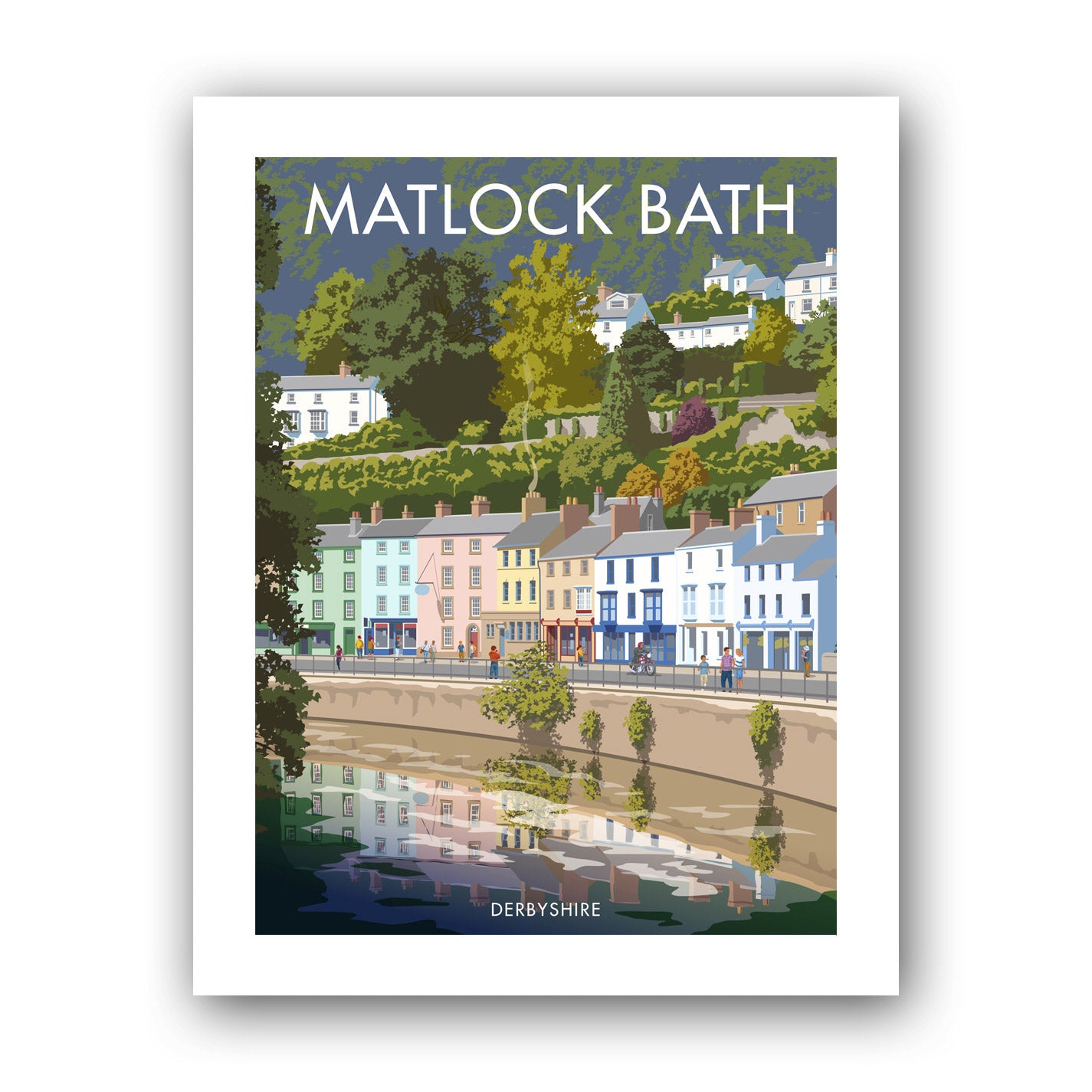 Matlock Bath Art Print – Stephen Millership - The Art of Travel