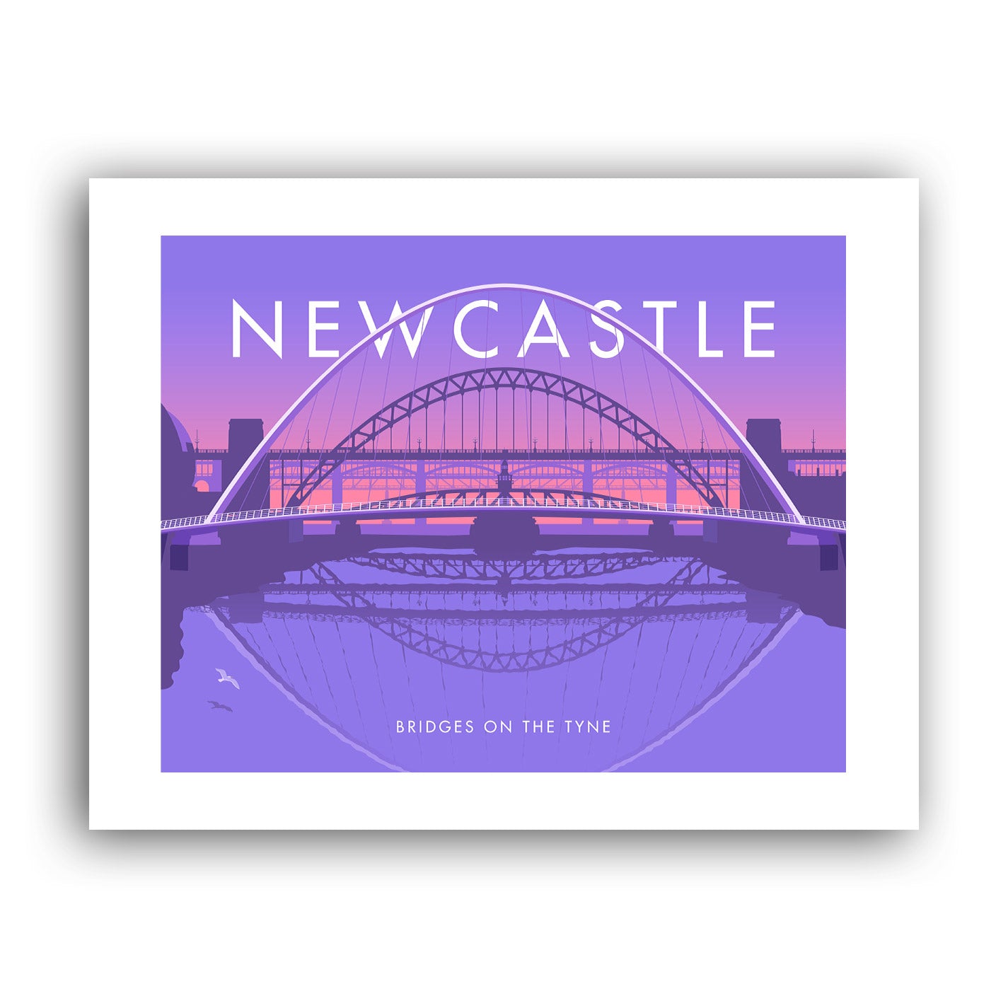 Newcastle, Bridges on the Tyne Art Print – Stephen Millership - The Art ...