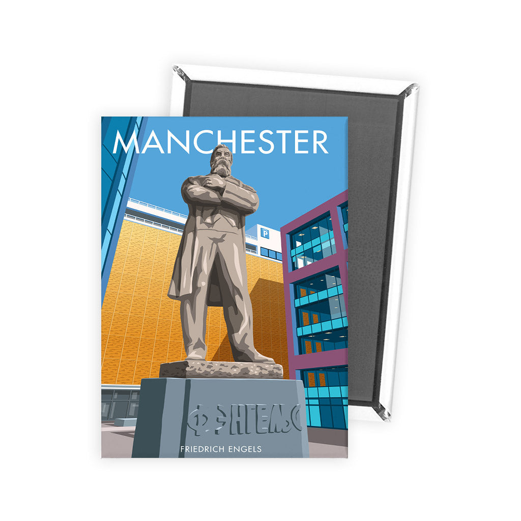 Friedrich Engels Statue, Manchester Magnet – Stephen Millership - The ...