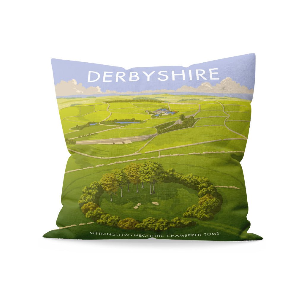 Derbyshire Cushion – Stephen Millership - The Art of Travel