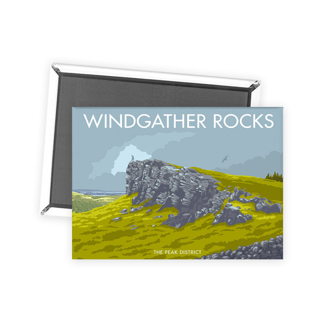 Windgather Rocks Magnet – Stephen Millership - The Art of Travel