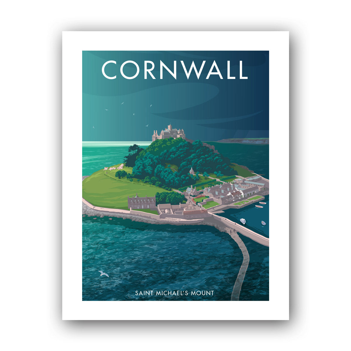 Cornwall Art Print – Stephen Millership - The Art of Travel