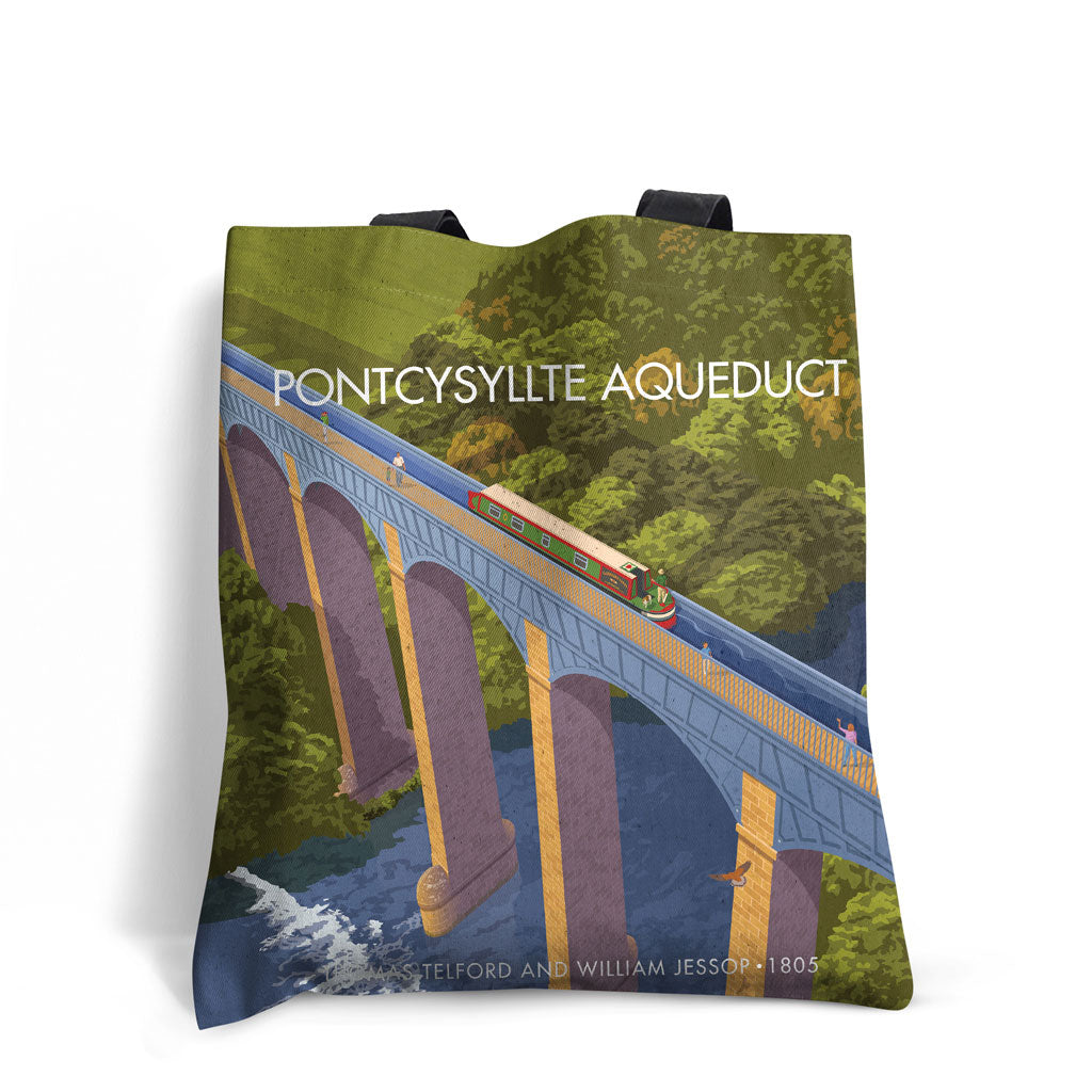 Pontcysyllte Aqueduct Premium Tote Bag – Stephen Millership - The Art ...