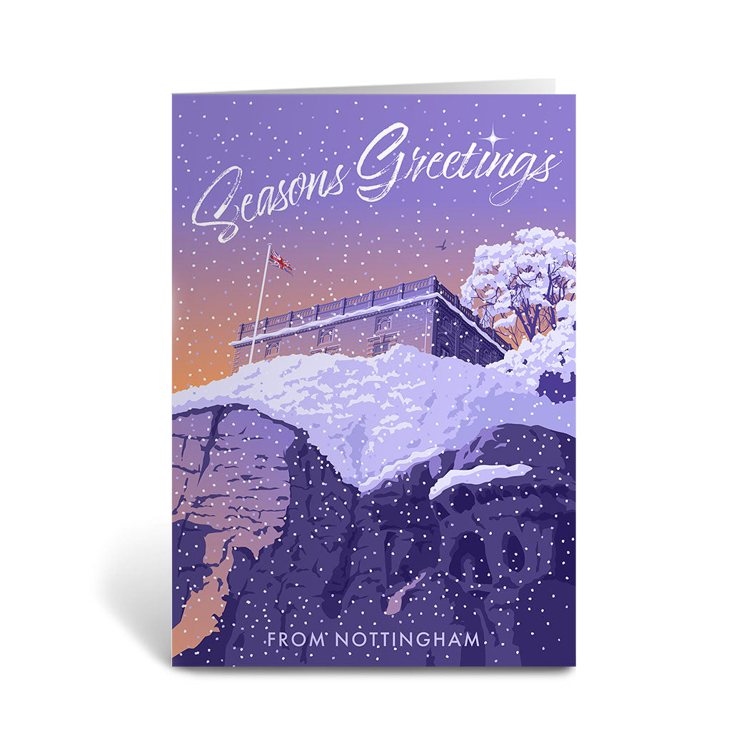 Seasons Greetings from Nottingham Greeting Card 7x5 – Stephen ...